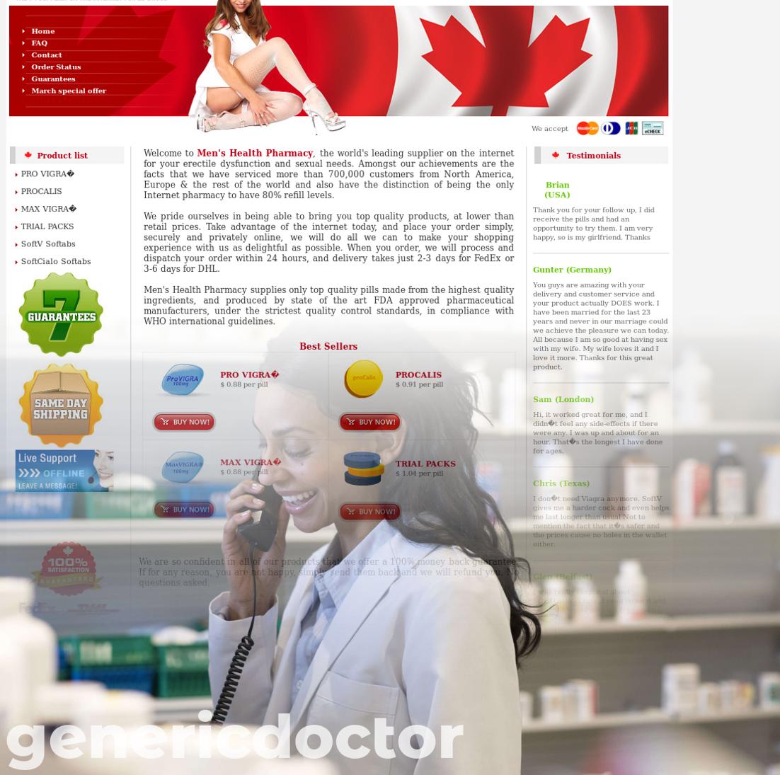 Genericdoctor Review – A Rogue Online Pharmacy • Wealthymindsclothing.com